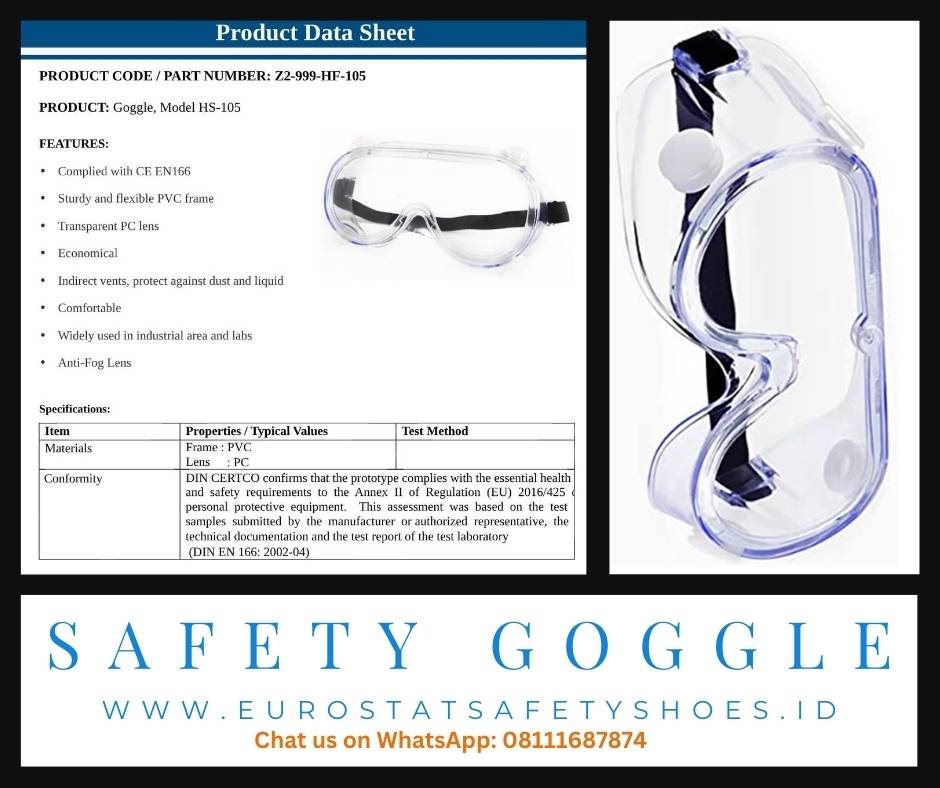 Harga Grosir Goggle Safety Untuk Pegawai Lab di Kota Sorong - Jual ...