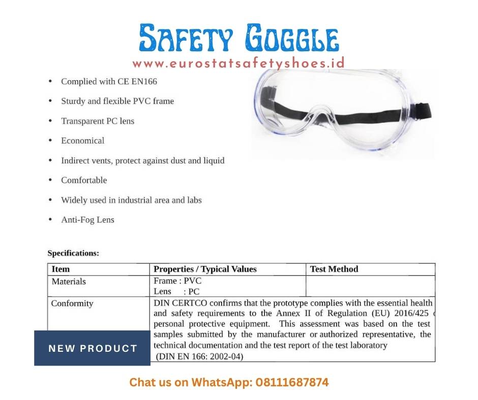 Jual Goggle Safety Untuk Perawat di Kabupaten Simalungun - Jual Sepatu ...