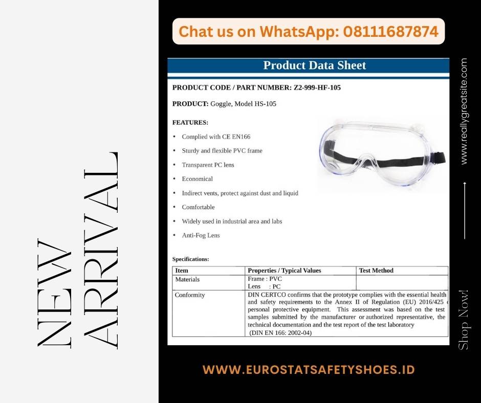 Harga Grosir Safety Goggles ANSI Standard di Kabupaten Malang - Jual ...
