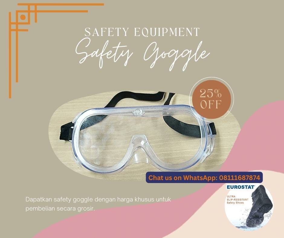 Cari Safety Goggle 30 ribuan di Di Yogyakarta - Jual Sepatu Safety ber-SNI