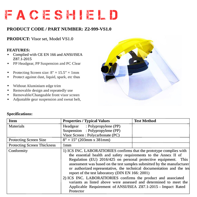 Pentingnya Pemakaian Faceshield di Pabrik untuk Menghindari Risiko ...